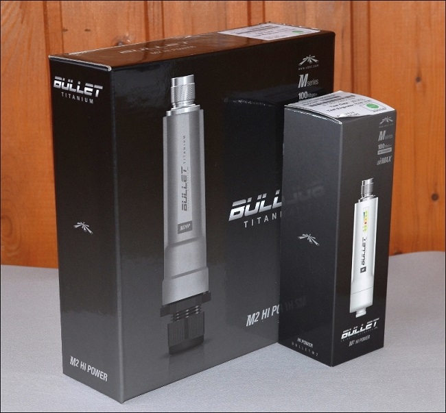 Bullet M2-HP или Titanium от Ubiquiti? Сравнительный обзор